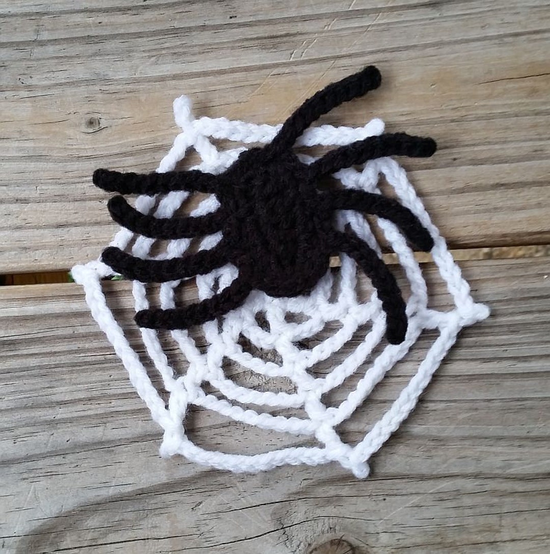 Spider and Web Crochet Pattern Bundle, PDF Download, Halloween ...