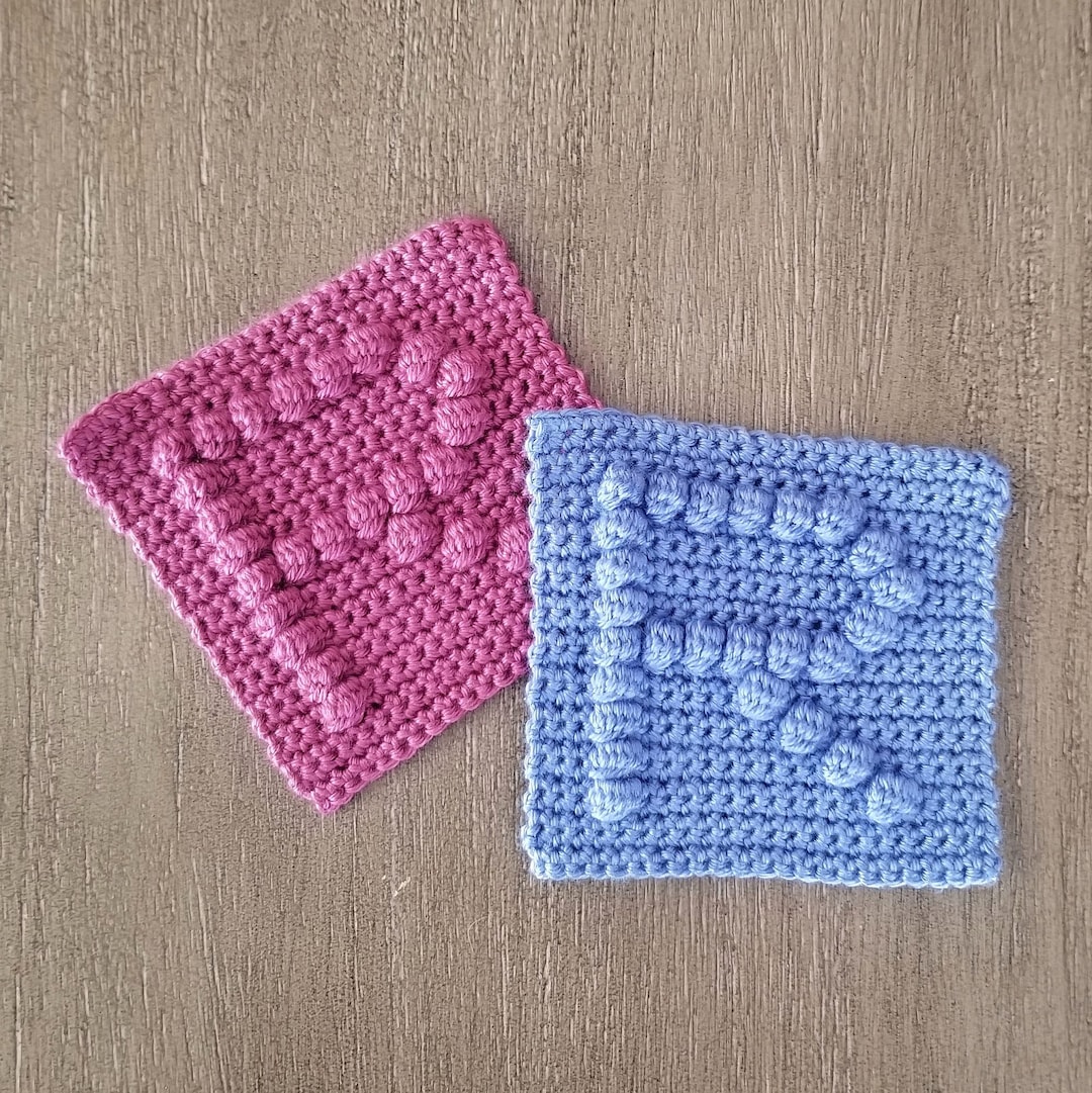 Crochet Pattern Letter R Afghan Square, PDF Download, Blanket Square ...