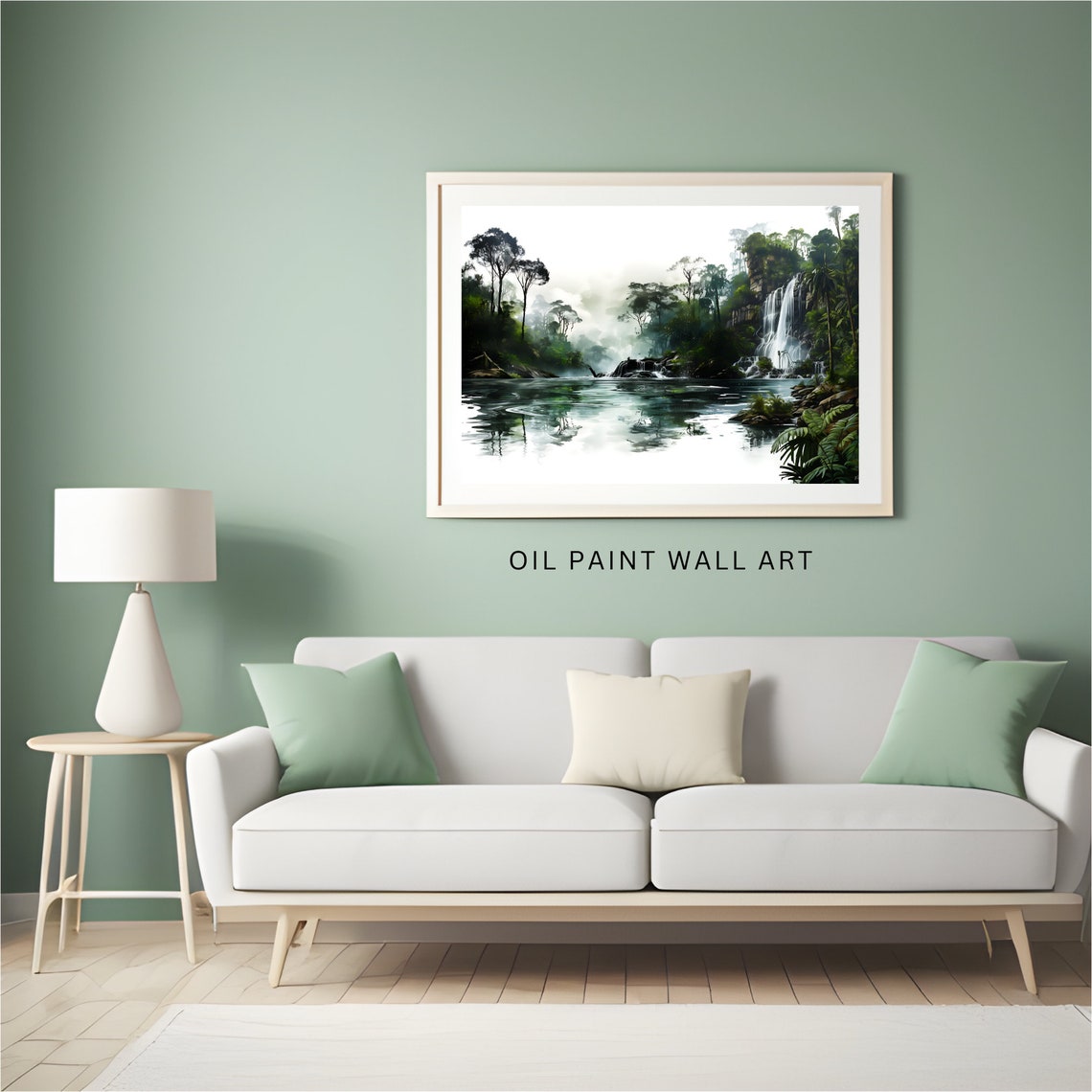 Rainforest Print/jungle Wall Art/jungle Wall Decor/botanical Wall Art ...