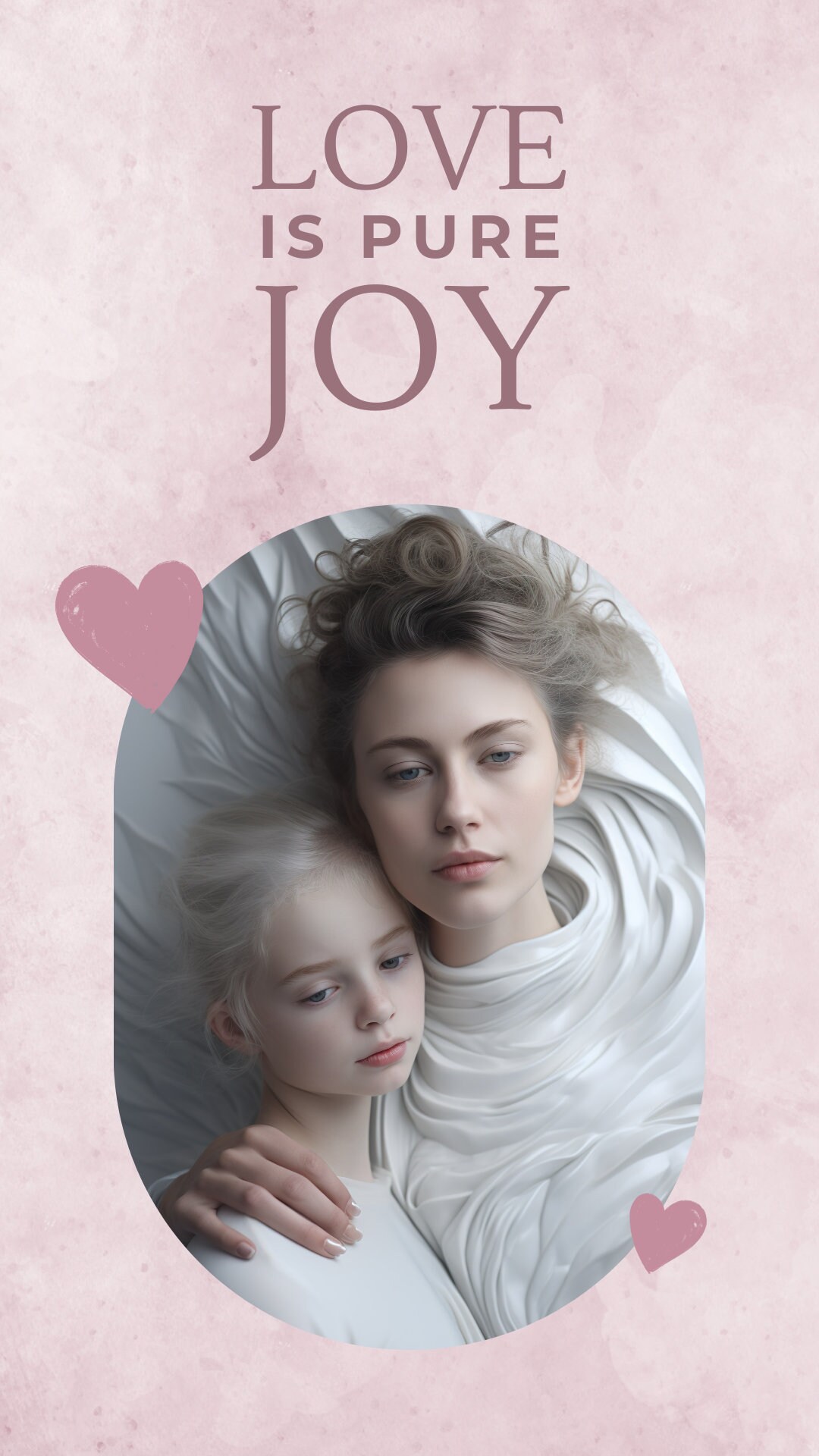 Mother Daughter Art Mother 2 Daughter Sophisticated Wall Albino Mother