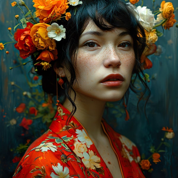 Asian Inspired Art - Etsy