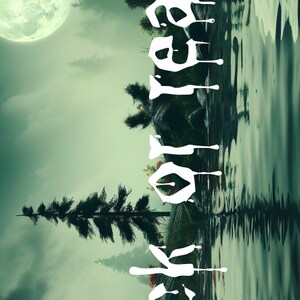 Gothic Art/swamp Print/swampsvg/swamp Tree/swamp Picture/foggyforest ...