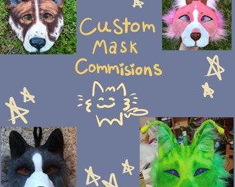 Therian Mask Commissions - Etsy