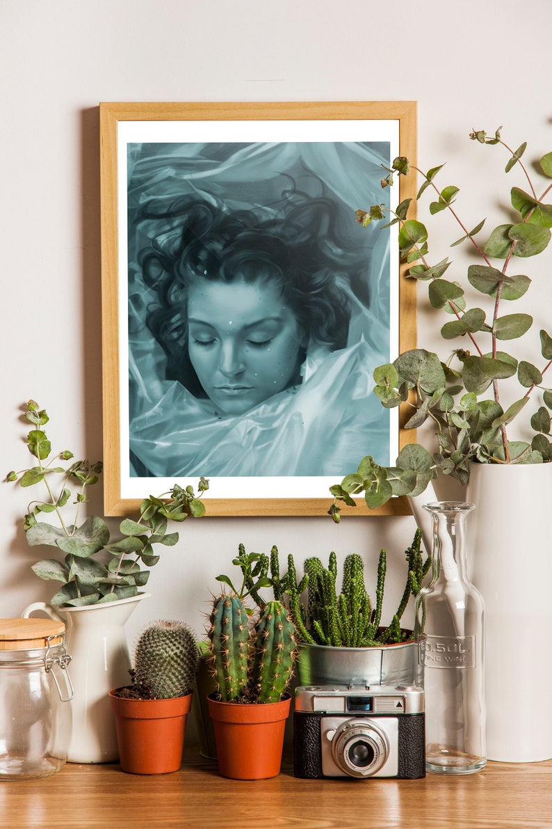 Laura Palmer Wrapped in Plastic Twin Peaks Wall Art, Twin Peaks Art ...