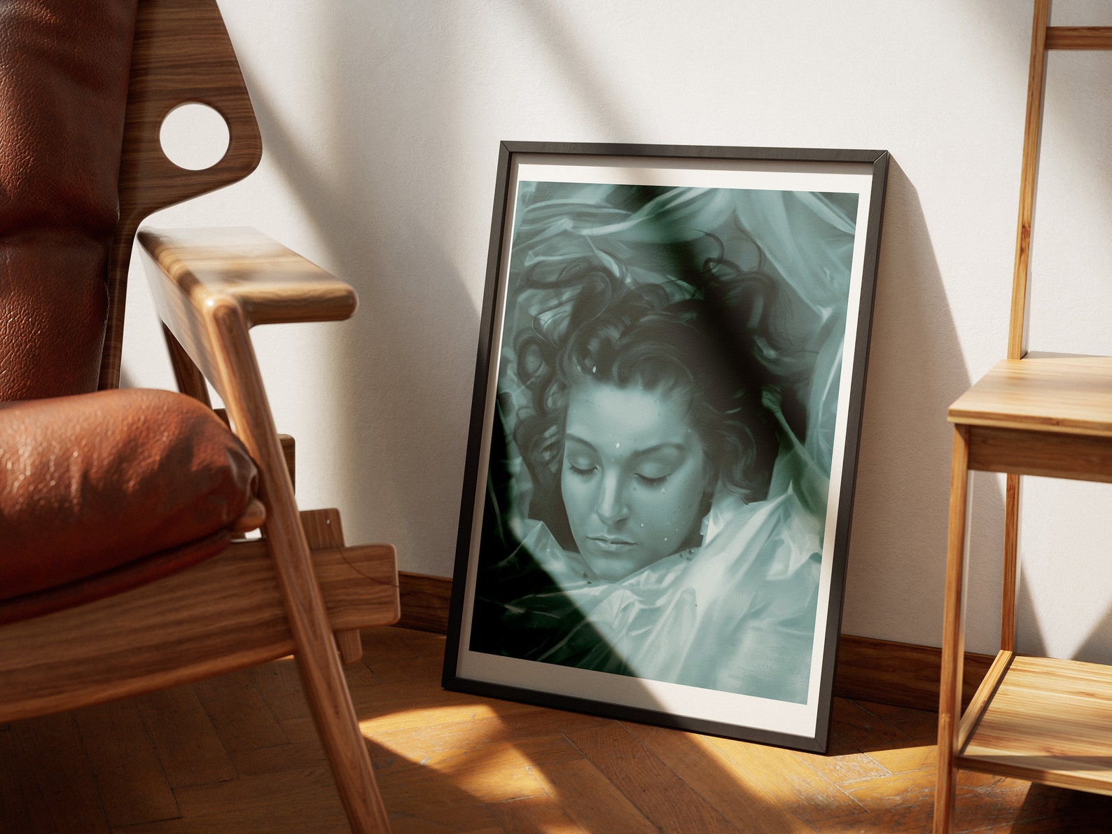 Laura Palmer Wrapped in Plastic Twin Peaks Wall Art, Twin Peaks Art ...