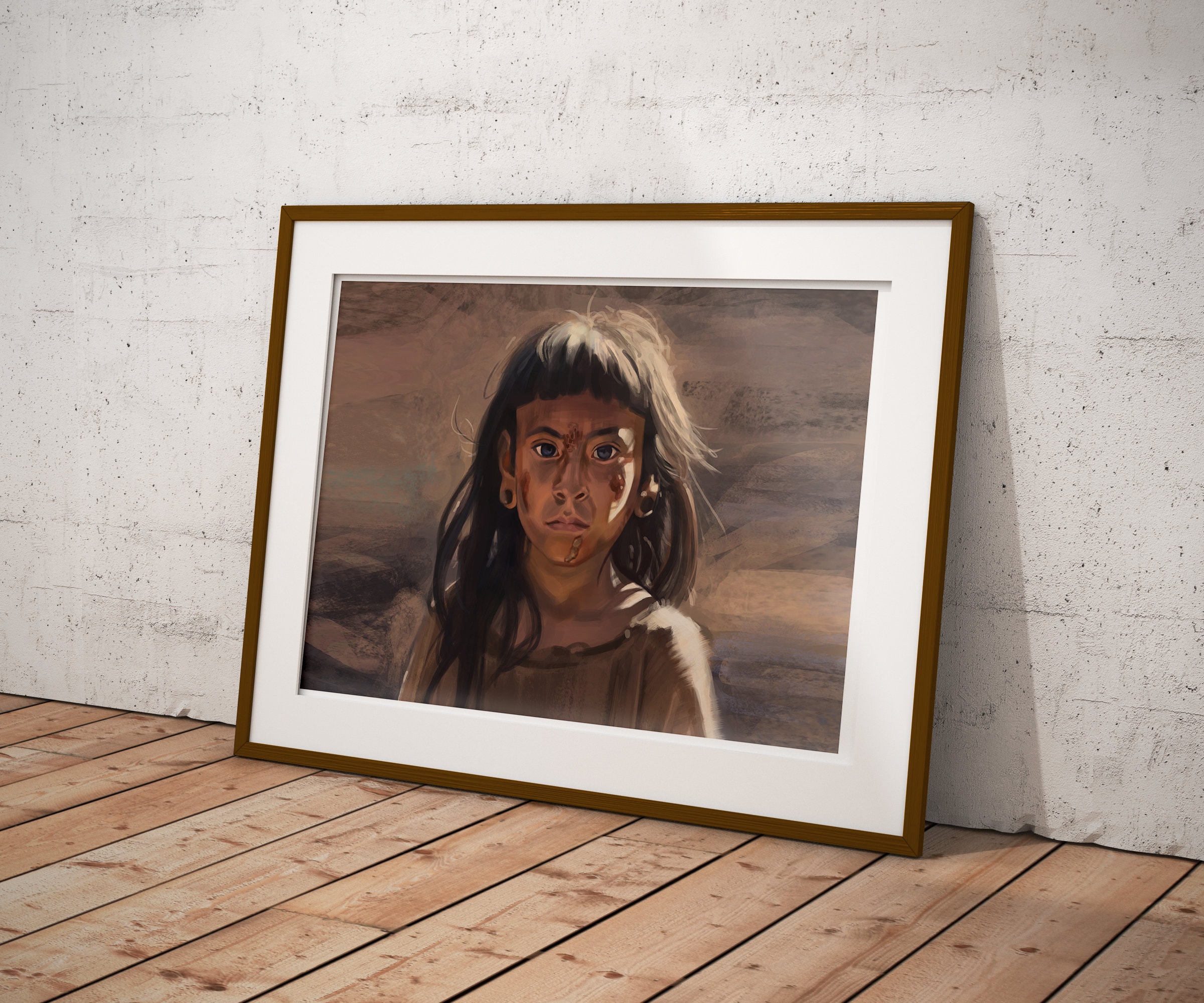 Apocalypto Art Print, Movie Art Poster, Mayan Wall Art, Gift for Movie ...