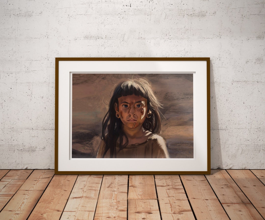 Apocalypto Art Print, Movie Art Poster, Mayan Wall Art, Gift for Movie ...