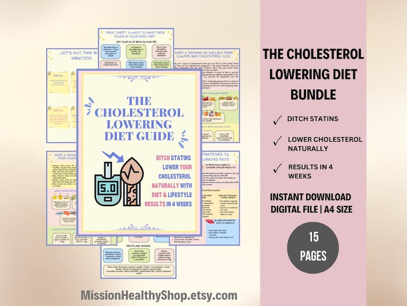 Cholesterol Lowering Diet E-book: Essential Guide to Lower LDL ...