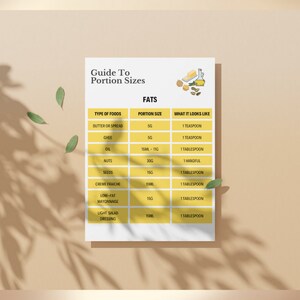 Portion Control Meal Prep Portion Control Guide Healthy Eating Guide ...