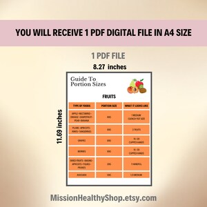 Portion Control Meal Prep Portion Control Guide Healthy Eating Guide ...