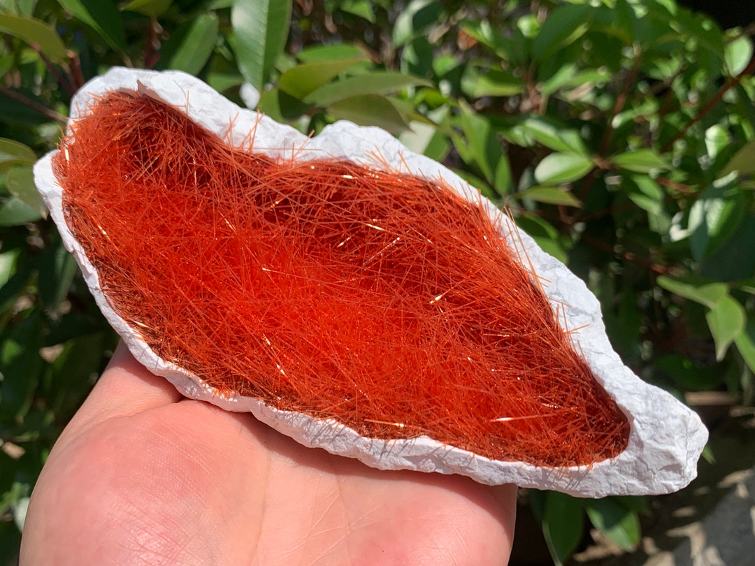 White Turquoise Specimen Quartz,goethite,orange Copper Ore,home ...