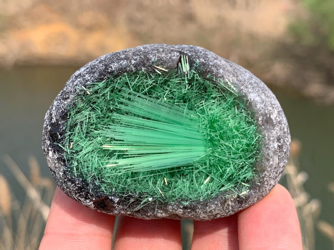 Natural Meteorite Specimen Quartz,goethite,green Copper Ore,crystal ...