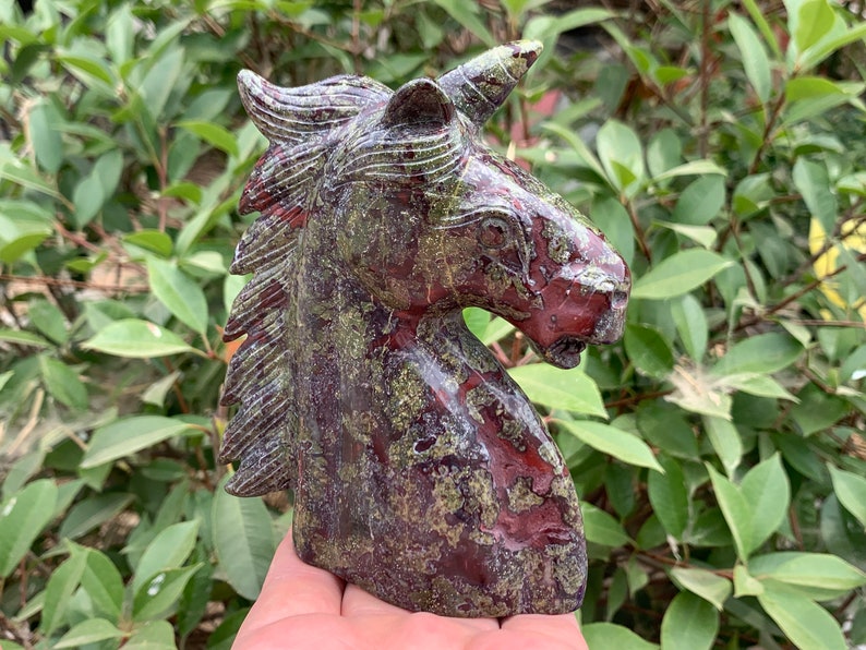 Natural Dragon Blood Stone Quartz,quartz Crystal,hand Carved,crystal ...