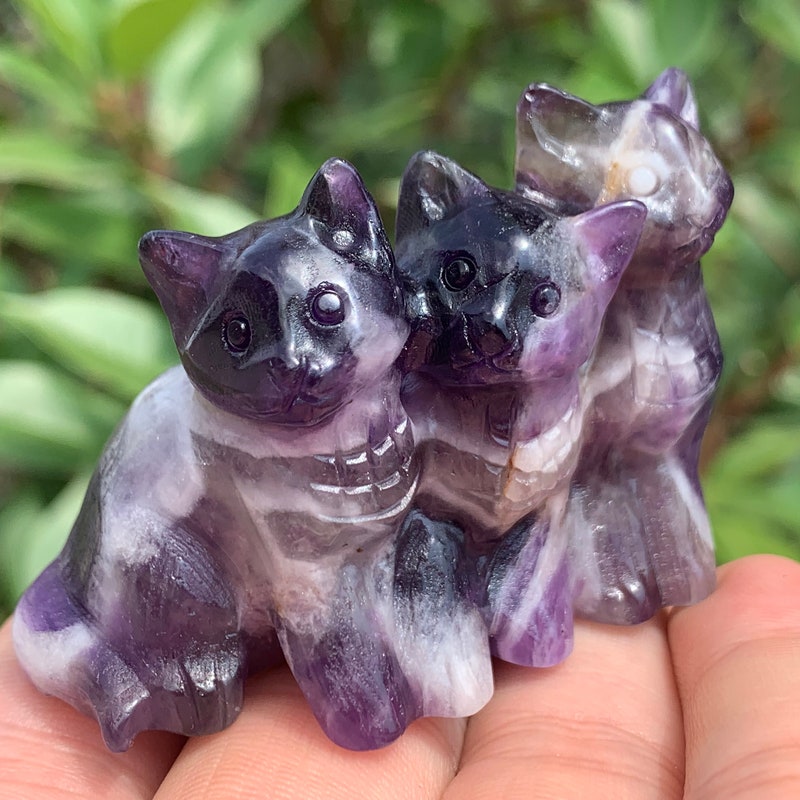 Crystal Cat - Etsy