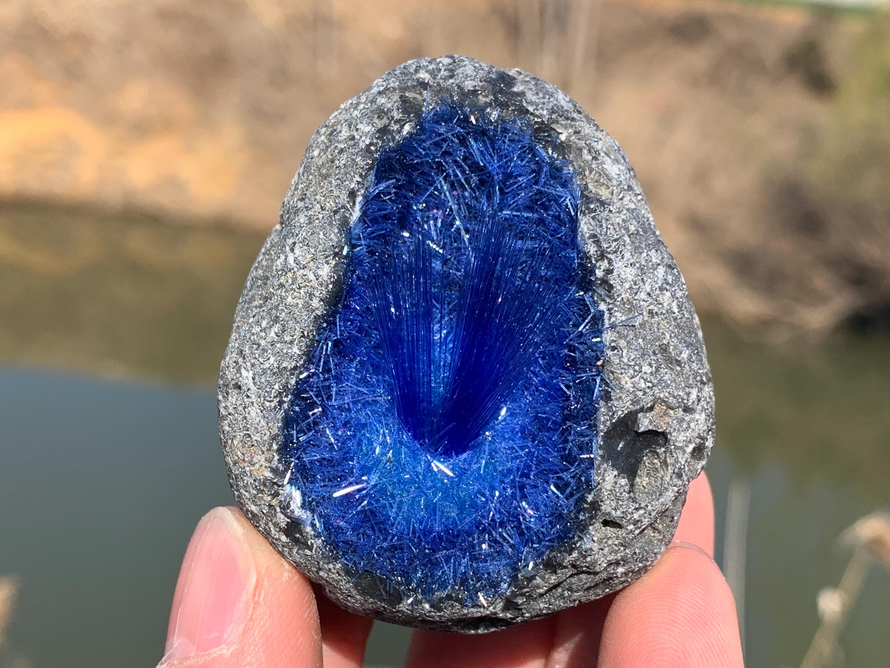 Natural Meteorite Specimen Quartz,goethite,blue Copper Ore,crystal ...