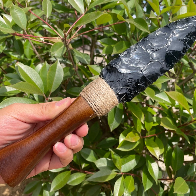 Obsidian Dagger - Etsy