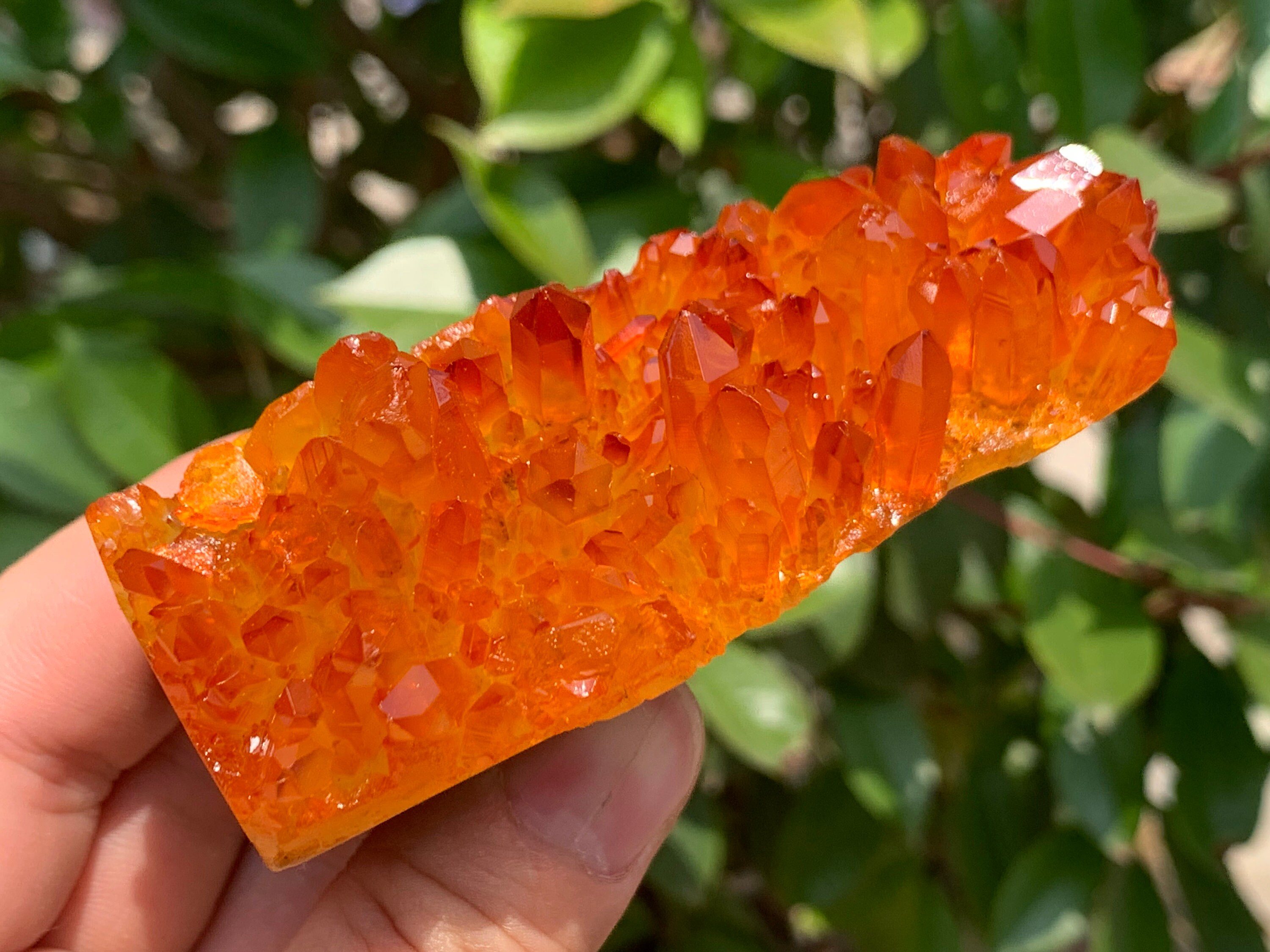 3.4''+ Natural Yellow Geode Specimen Cluster,quartz Crystal,hand Carved ...