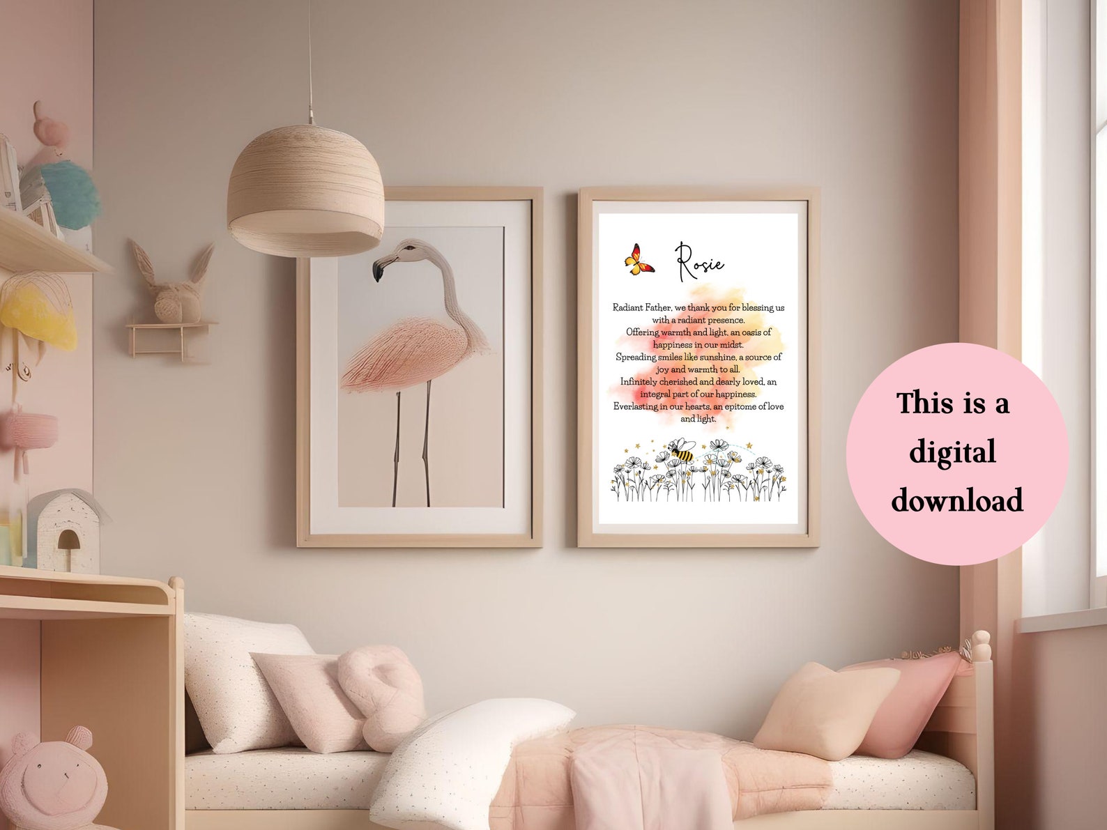 Personalized Girl Gifts: Custom Prayer Printables, Daily Prayers, 'R ...