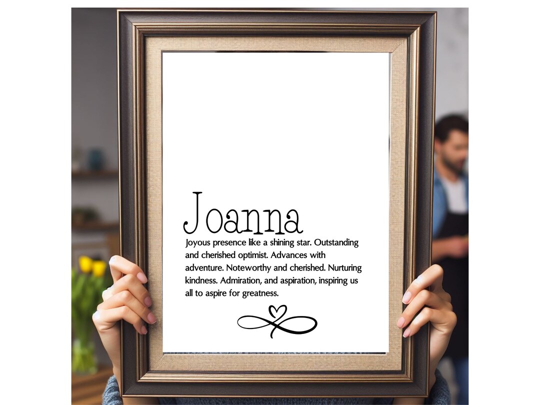Personalized 'J' Name Wall Art for Ladies: Elegant Black & White Decor ...
