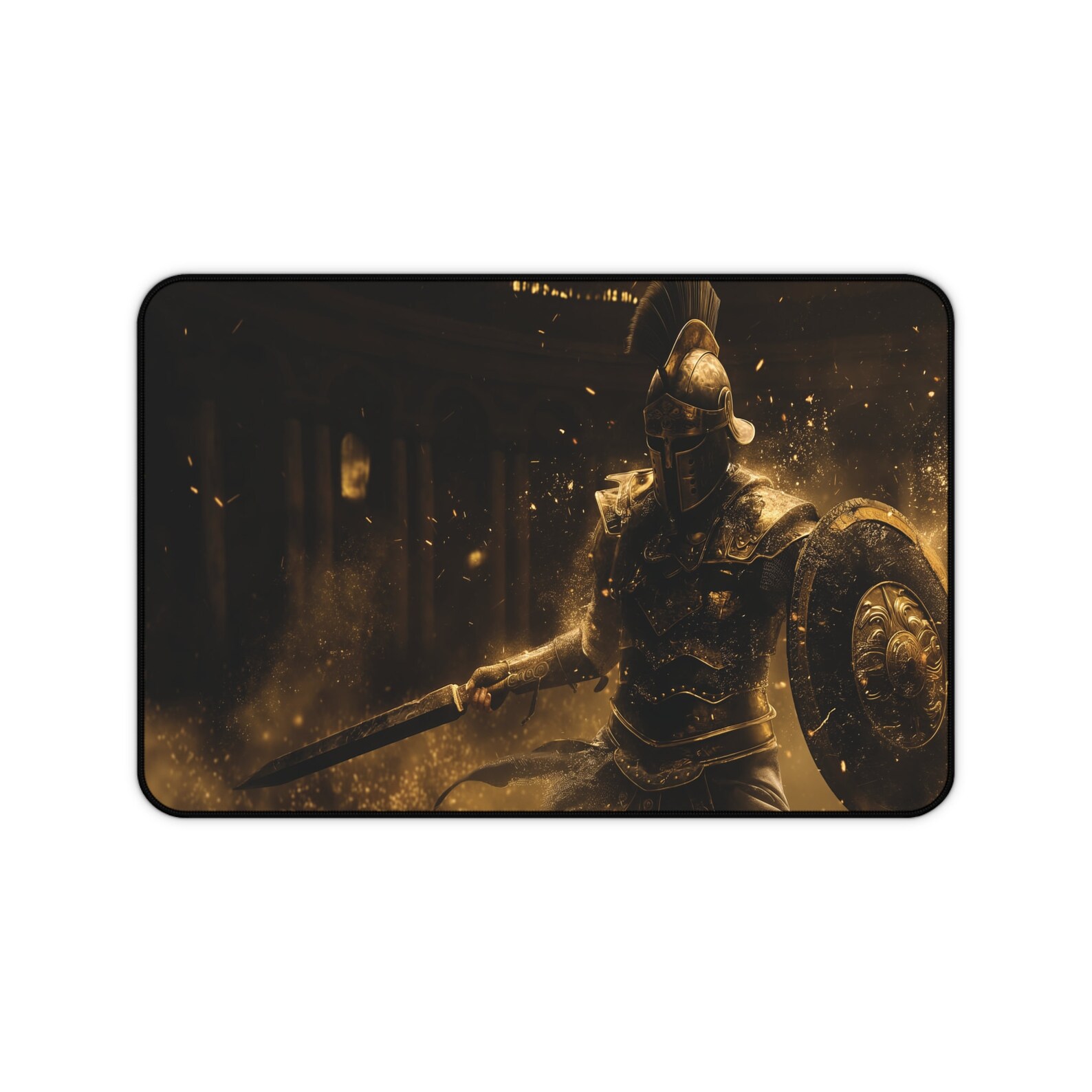 Gladiators Challenge Roman Warrior Sword XXL Gaming Mousepad Anti Slip ...