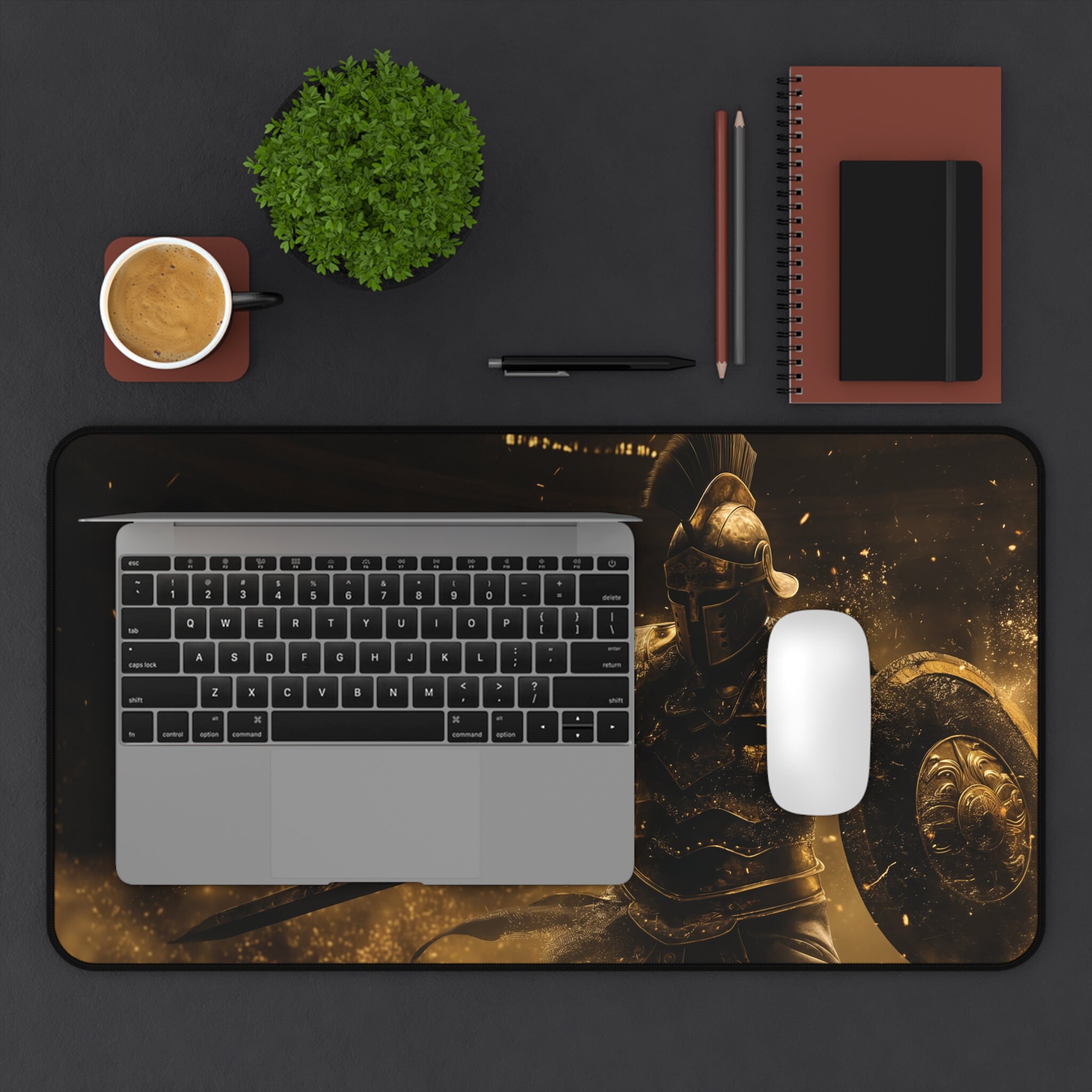 Gladiators Challenge Roman Warrior Sword XXL Gaming Mousepad Anti Slip ...