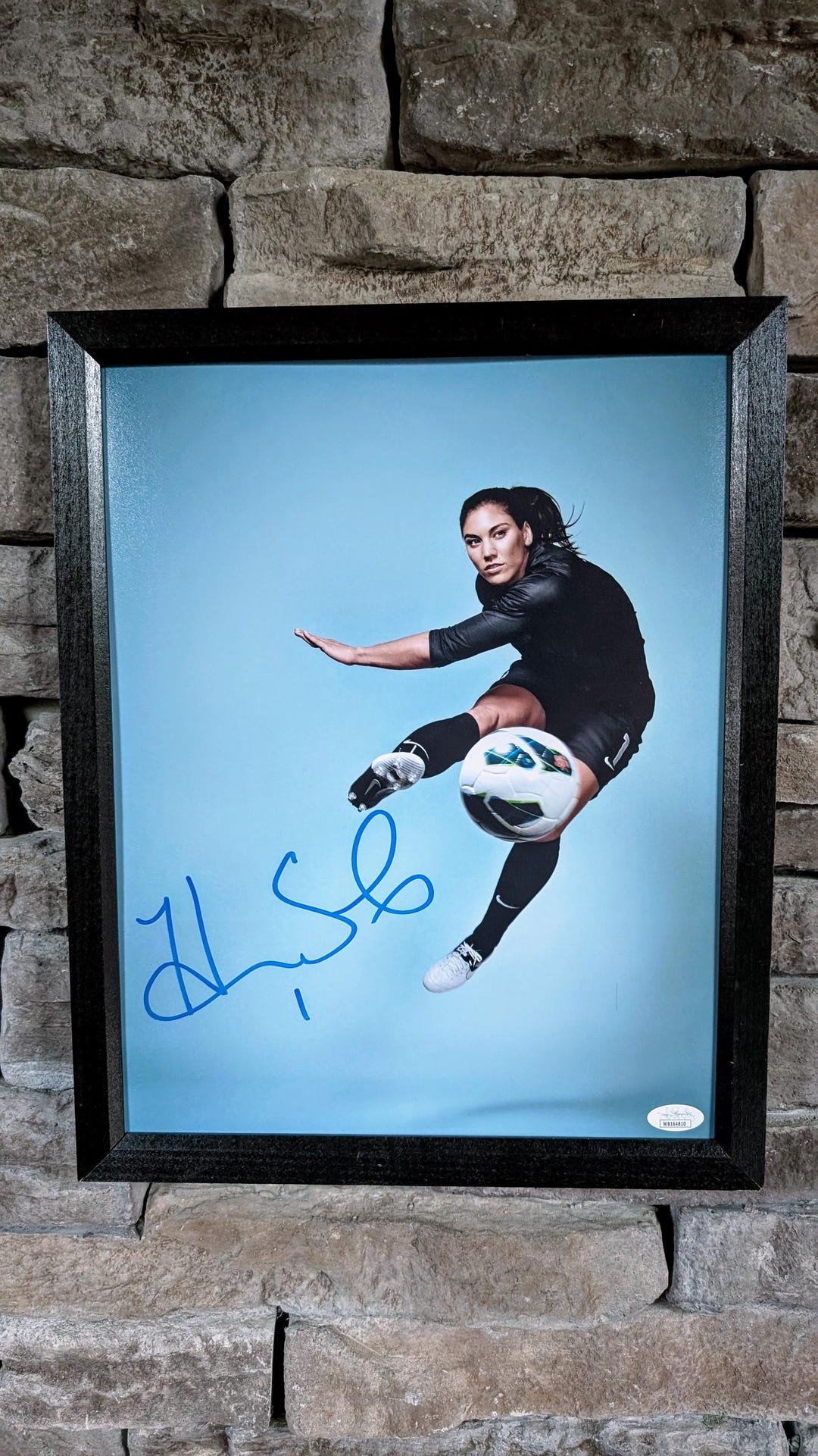 Autographed Hope Solo Women's World Cup Goalie & Olympic Gold Medalist ...