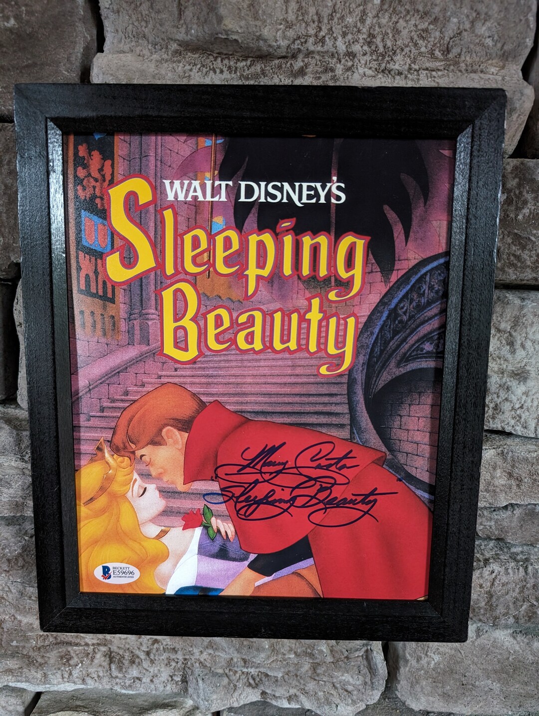 Autographed Mary Costa Voice of Princess Aurora Disney's Sleeping ...