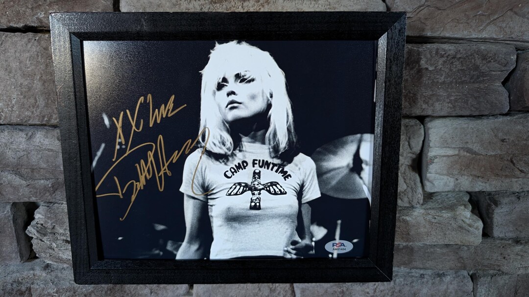 Autographed Debbie Harry Blondie Lead Singer 8x10 Inch Framed Photo ...