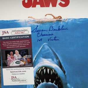 Autographed Susan Backlinie Jaws First Victim Chrissie JAWS 8x10 Inch ...