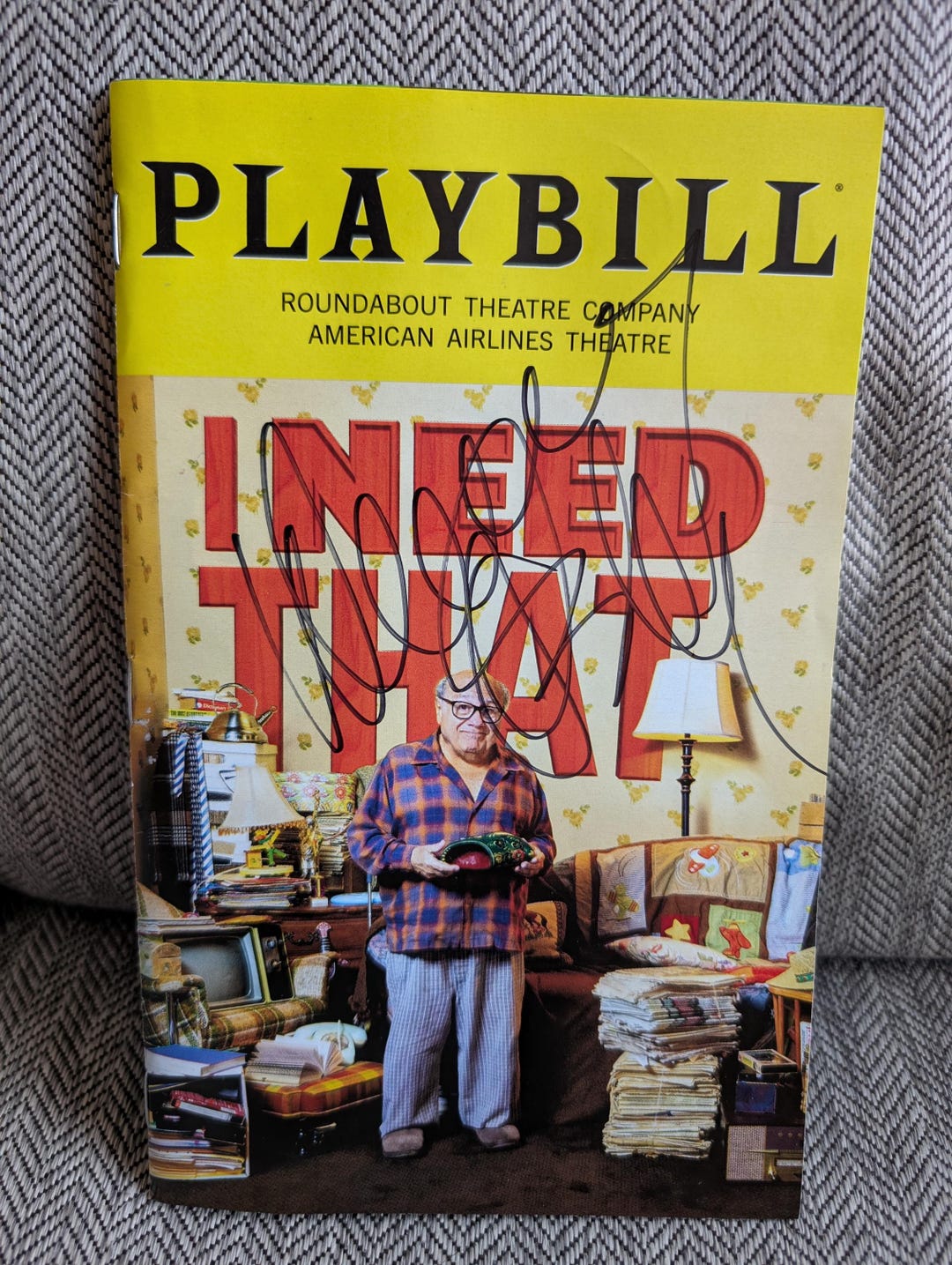 Autographed Danny Devito I Need That Broadway Playbill With Certificate ...