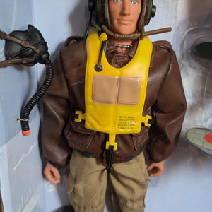 Vintage 1990s GI Joe Pearl Harbor Collection Army Aircorps Pilot ...