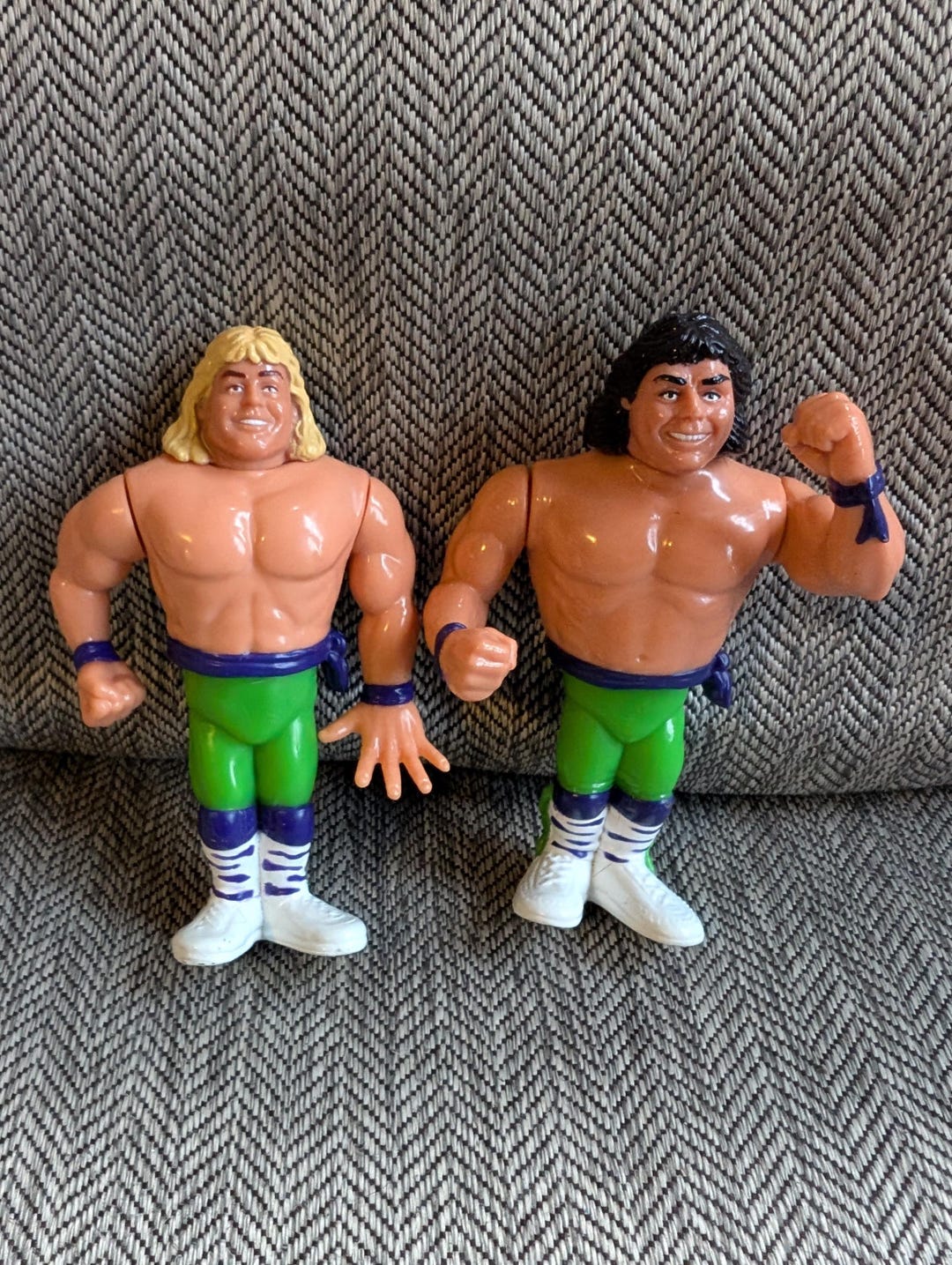 Vintage 1990s WWF WWE Hasbro the Rockers Shawn Michaels and Marty ...