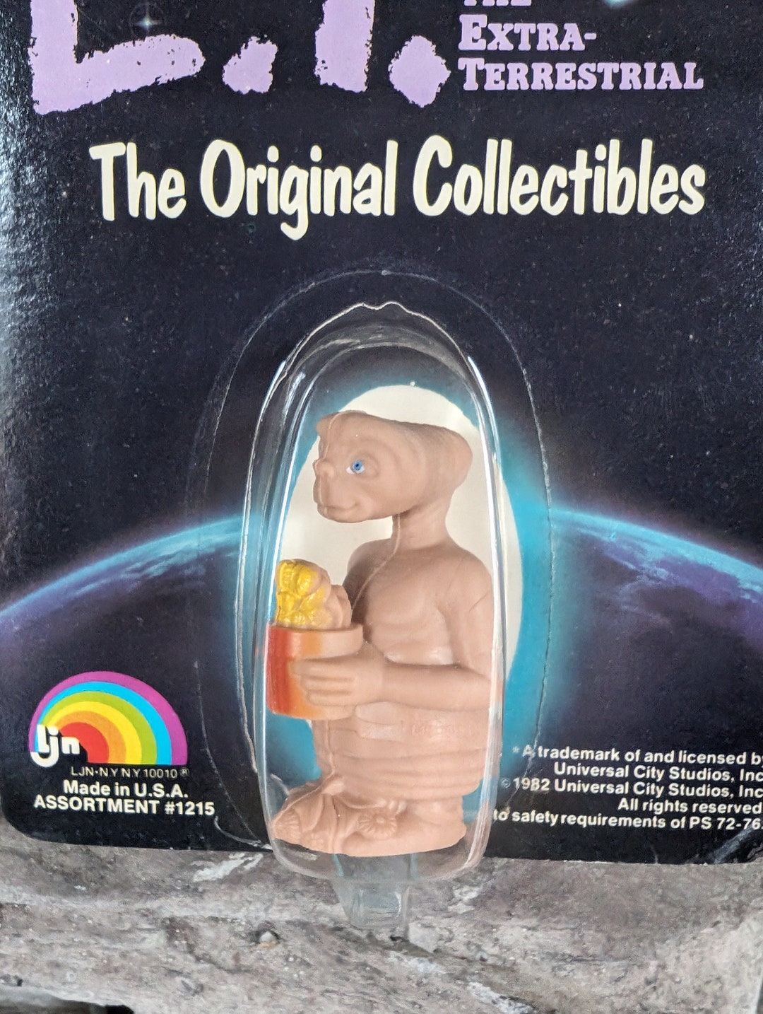 1982 Topps E.T. the Extra Terrestrial the Original Collectibles Figure ...