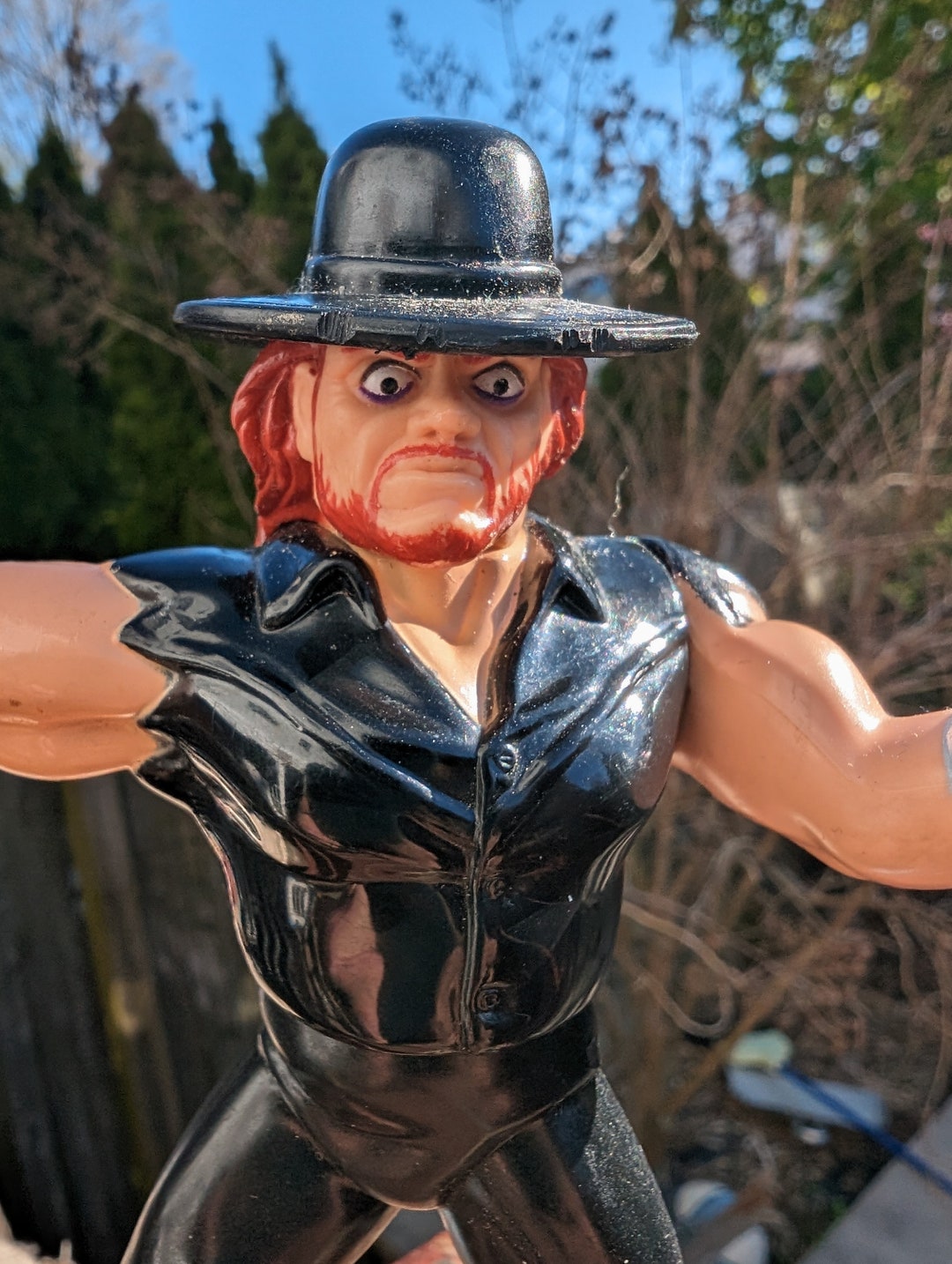 Vintage 1990s WWF WWE Hasbro the Undertaker Wrestling Figure - Etsy