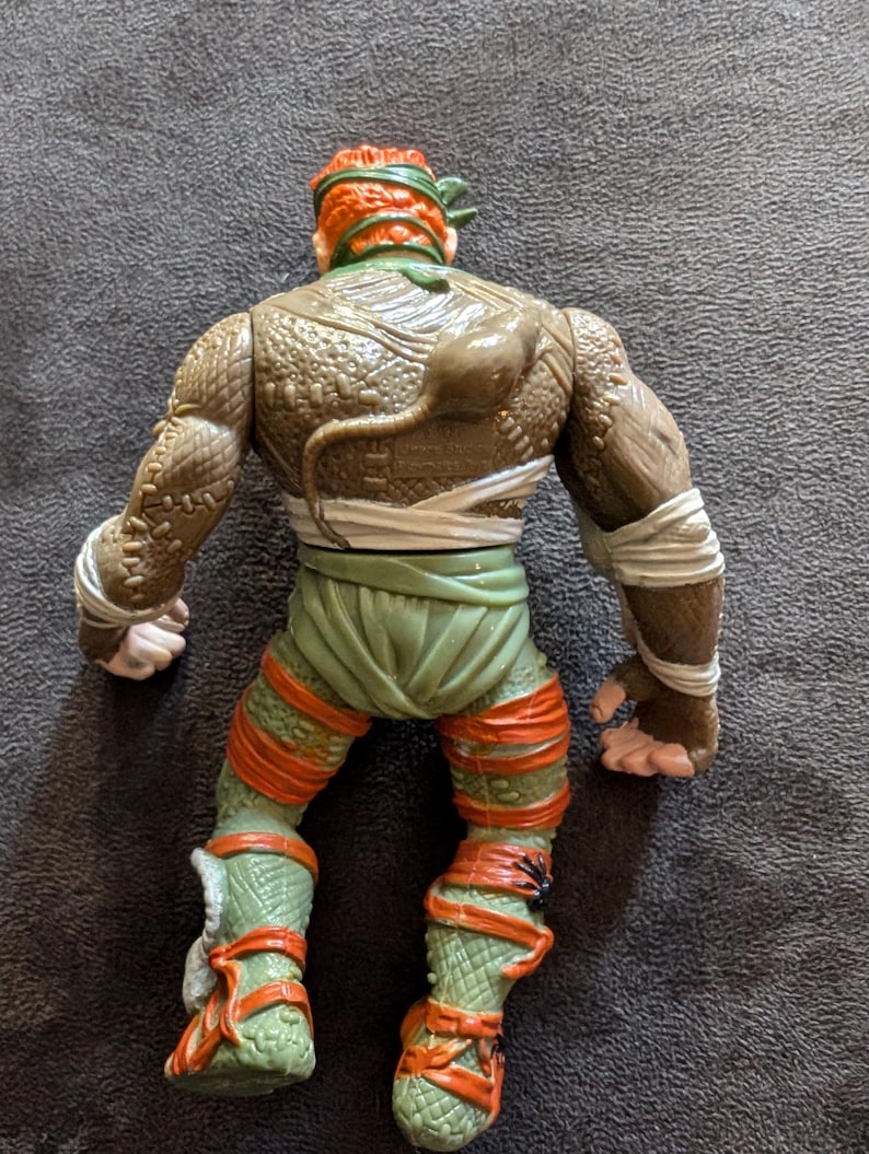 Vintage 1980s TMNT Teenage Mutant Ninja Turtles Action Figure Rat King ...