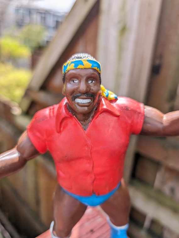 Wwf wrestling figures 1980s store
