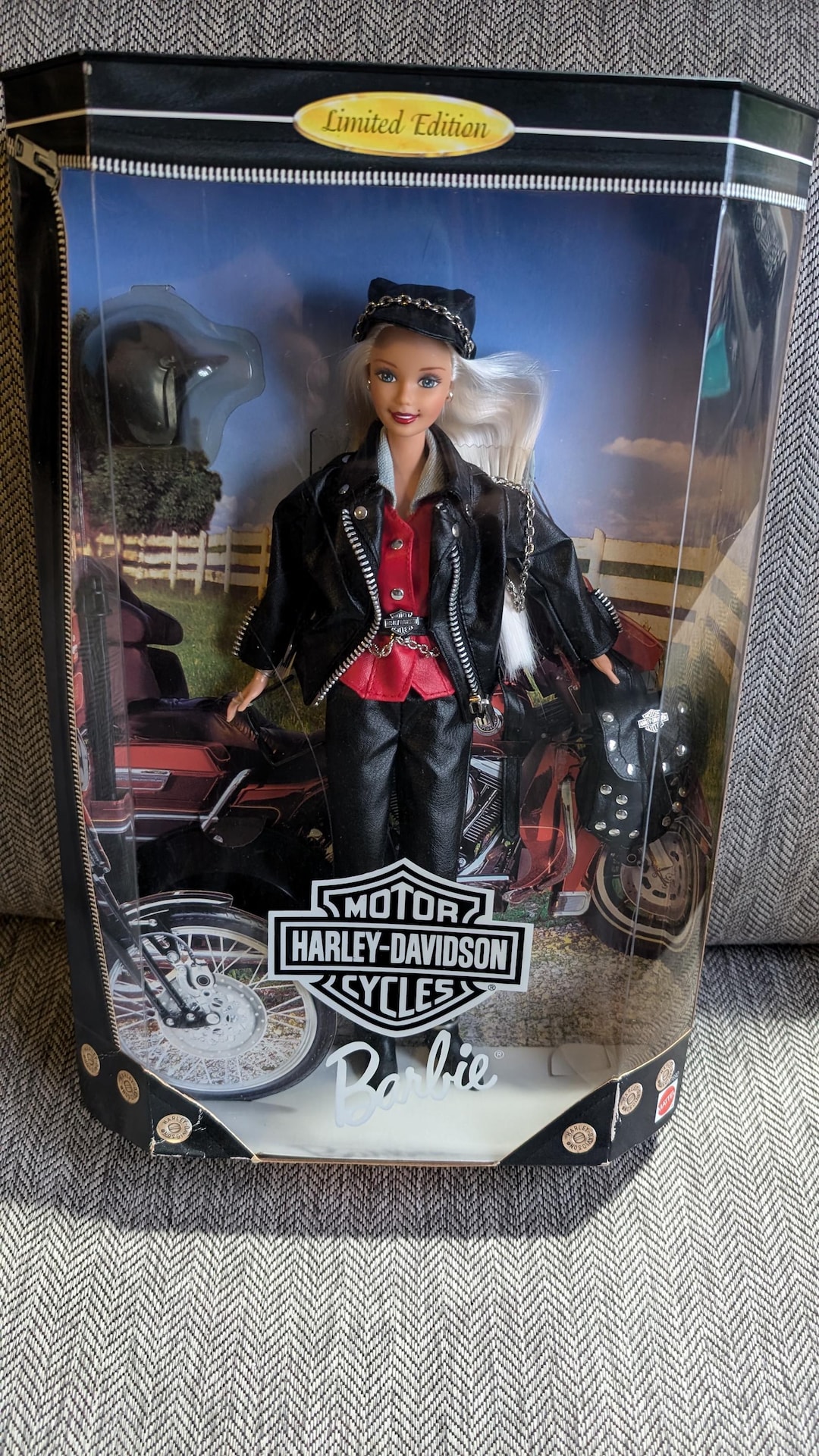 Vintage Harley Davidson Barbie Doll in Original Box Never Opened. - Etsy