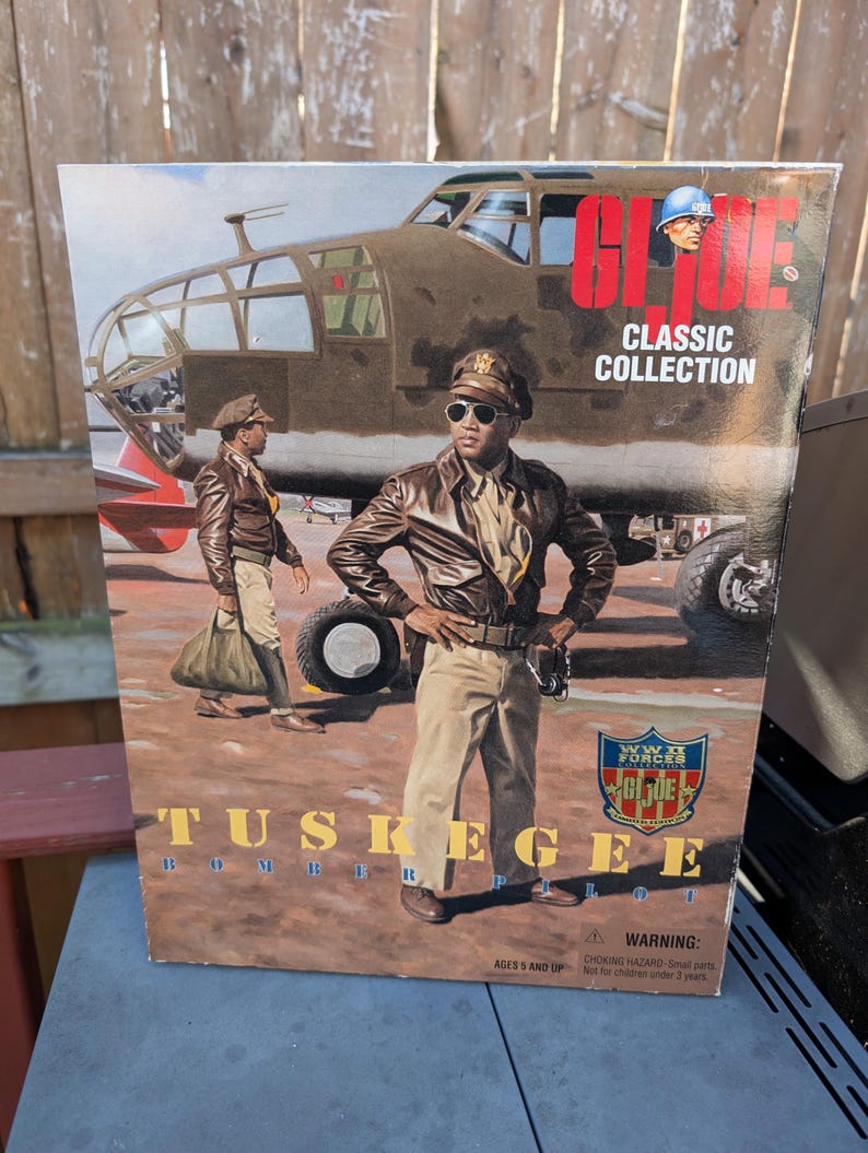 Vintage 1990s GI Joe Classic Collection WWII Tuskegee Airmen Bomber ...