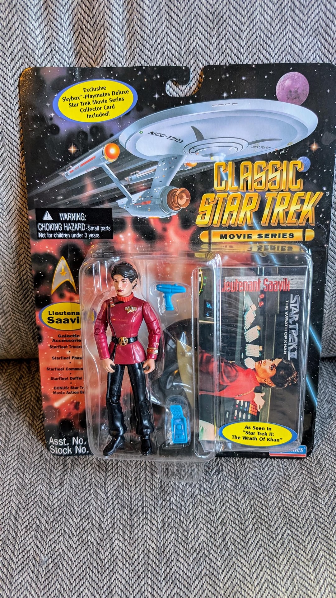 Vintage 1996 Playmates Star Trek Lieutenant Saavik Action Figure in ...