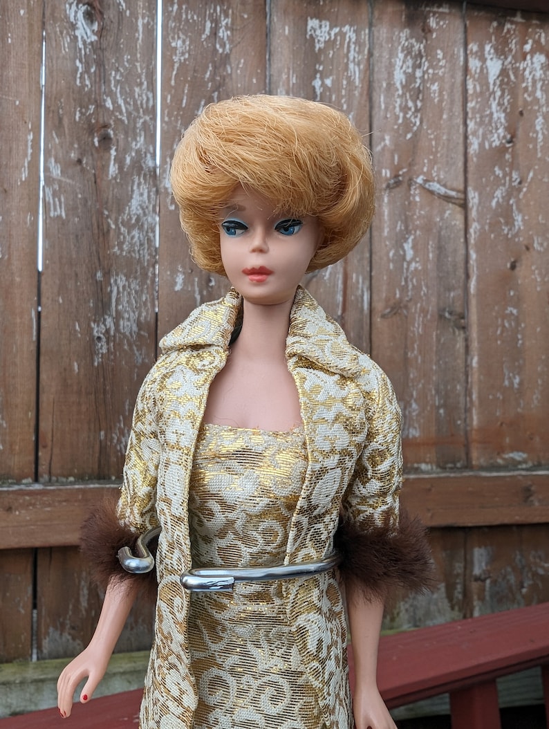 Vintage 1960s Barbie Doll With Dress and Accessories - Etsy