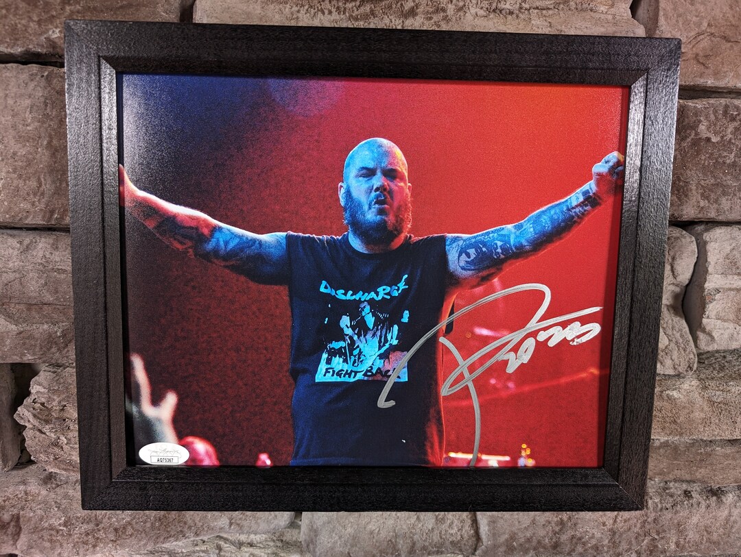 Autographed Phil Anselmo Pantera Lead Singer 8x10 Inch Photo With ...