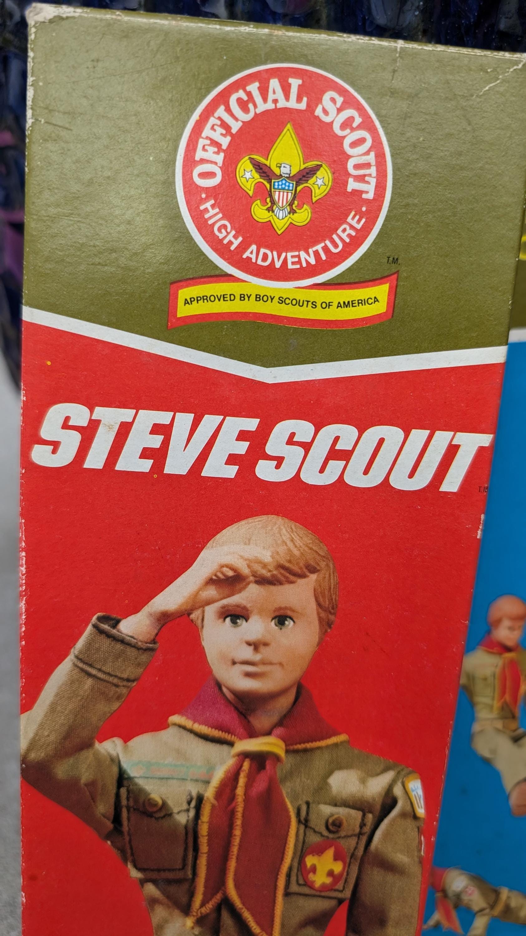 Vintage 1974 Kenner Steve Scout Action Figure Doll in Original Box . - Etsy