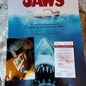 Autographed Susan Backlinie Jaws First Victim Chrissie JAWS 11x17 Inch Framed Photo With COA ...