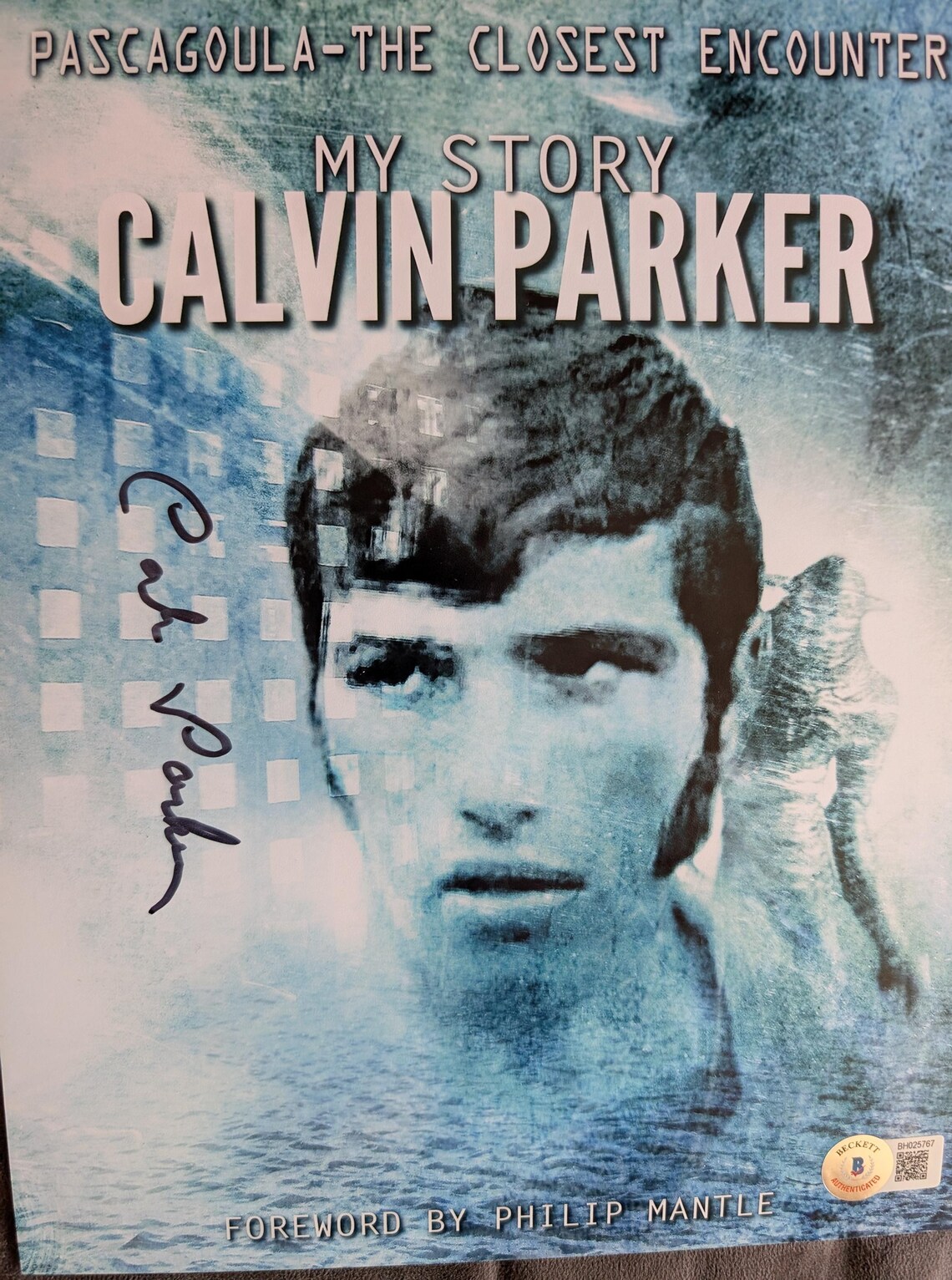 Autographed Calvin Parker Alien Abductee Pascagoula Mississippi UFO ...
