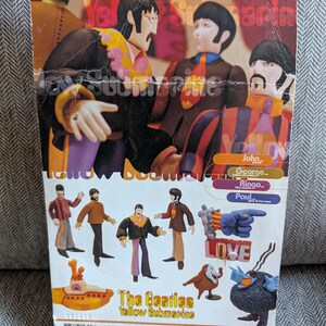 Vintage 1999 Mcfarlane Toys the Beatles Yellow Submarine Action Figure ...