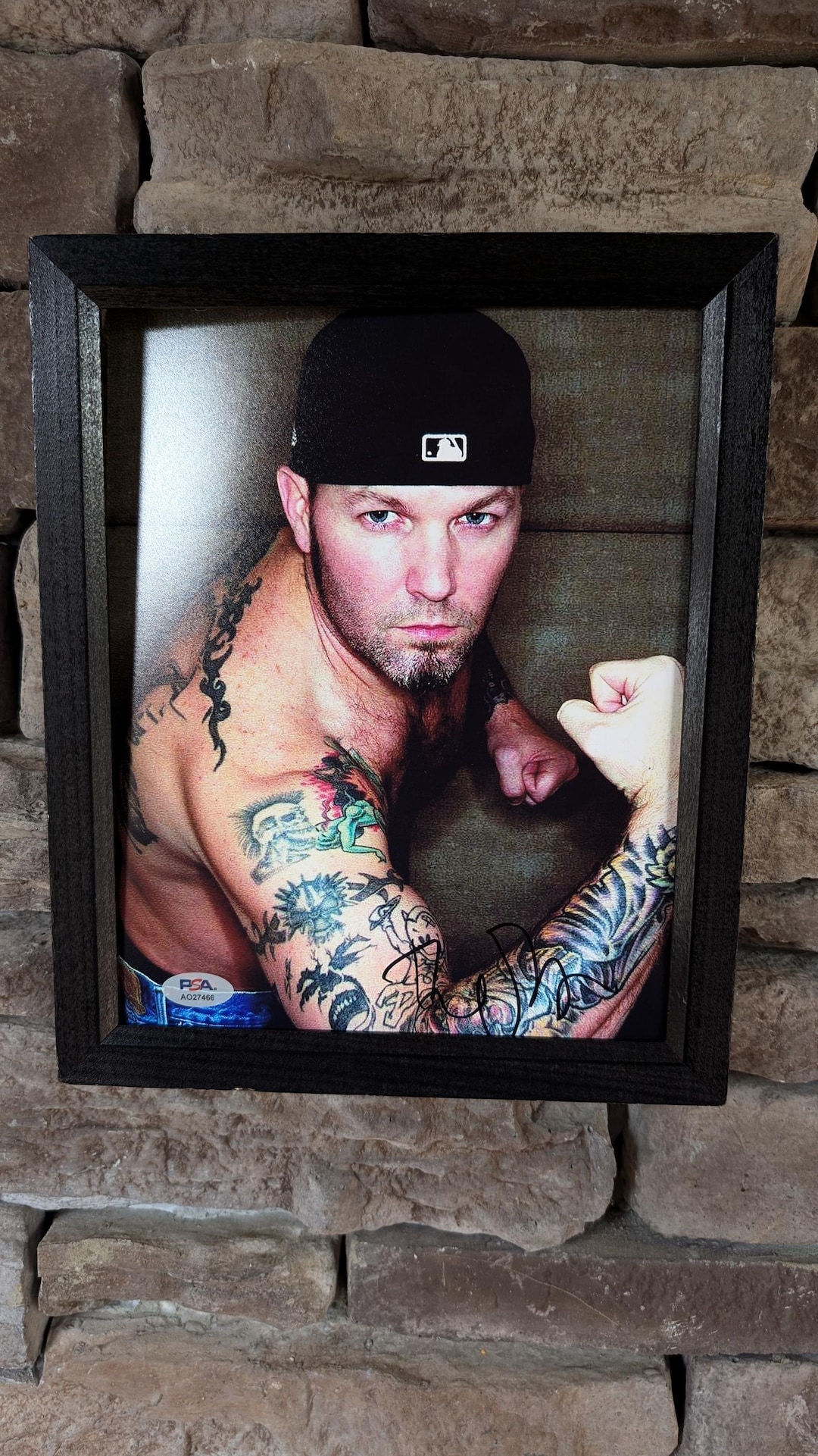 Autographed Fred Durst Limp Bizkit 8x10 Inch Framed Photo With ...