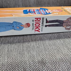 Vintage 1960s Mattel Barbie Skippers Friend Ricky Doll in Original Box ...