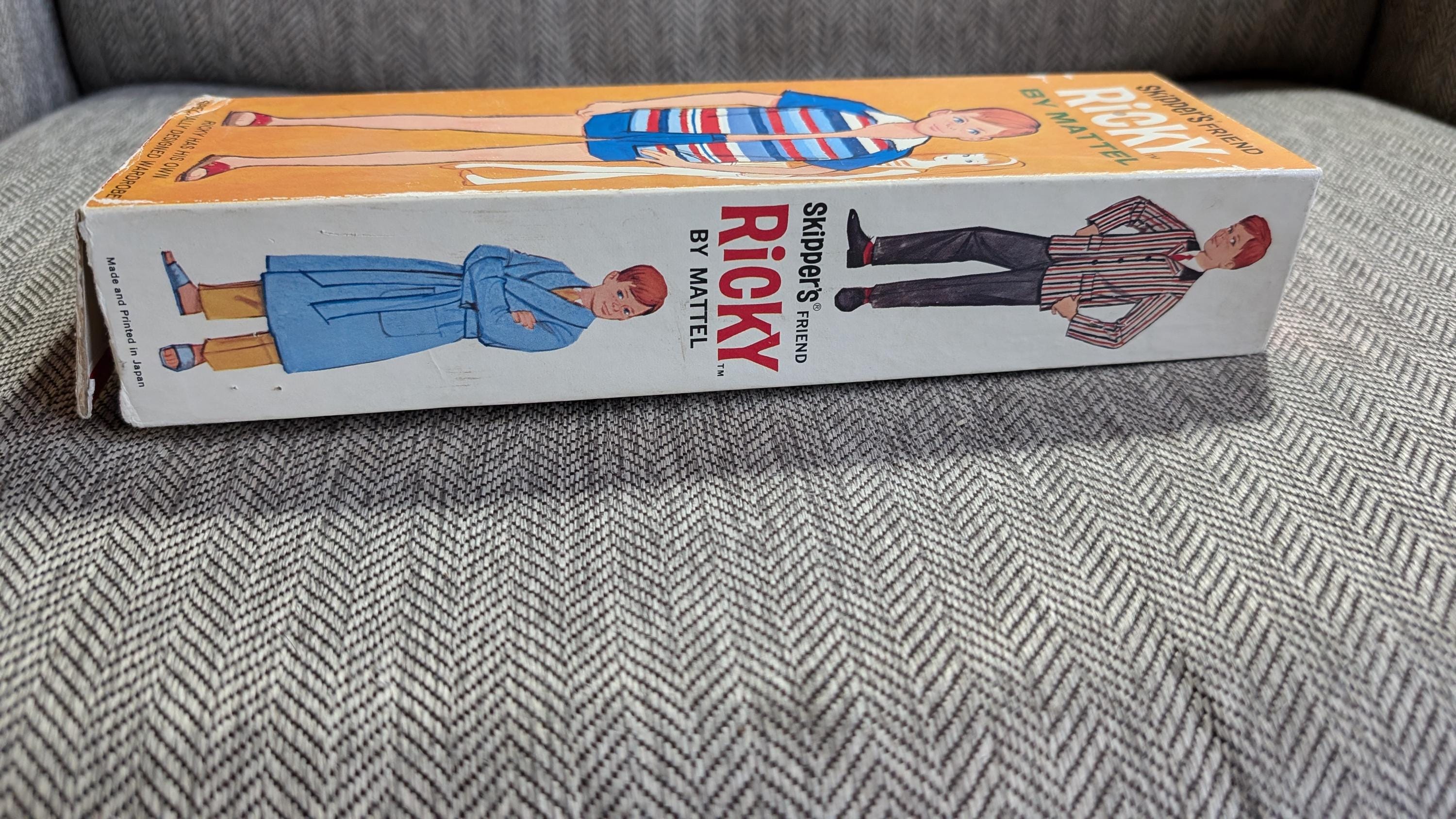 Vintage 1960s Mattel Barbie Skippers Friend Ricky Doll in Original Box ...