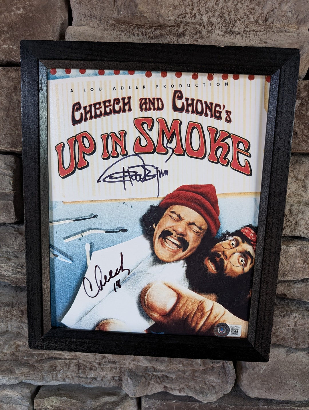 Autographed Tommy Chong and Cheech Marin Cheech and Chong 8x10 Inch ...