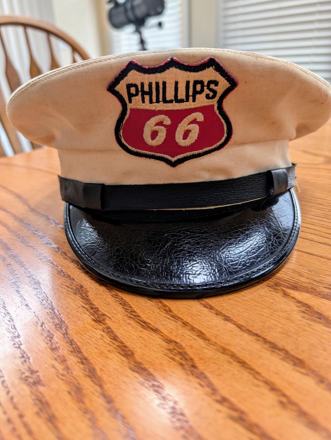 Vintage 1950s Phillips 66 Oil Gas Station Attendants Hat . - Etsy